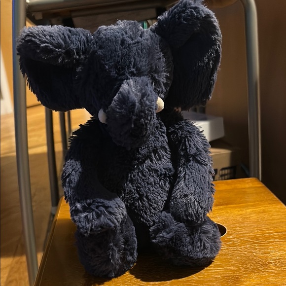 Jellycat | Toys | Jellycat Bashful Blue Elephant Medium | Poshmark